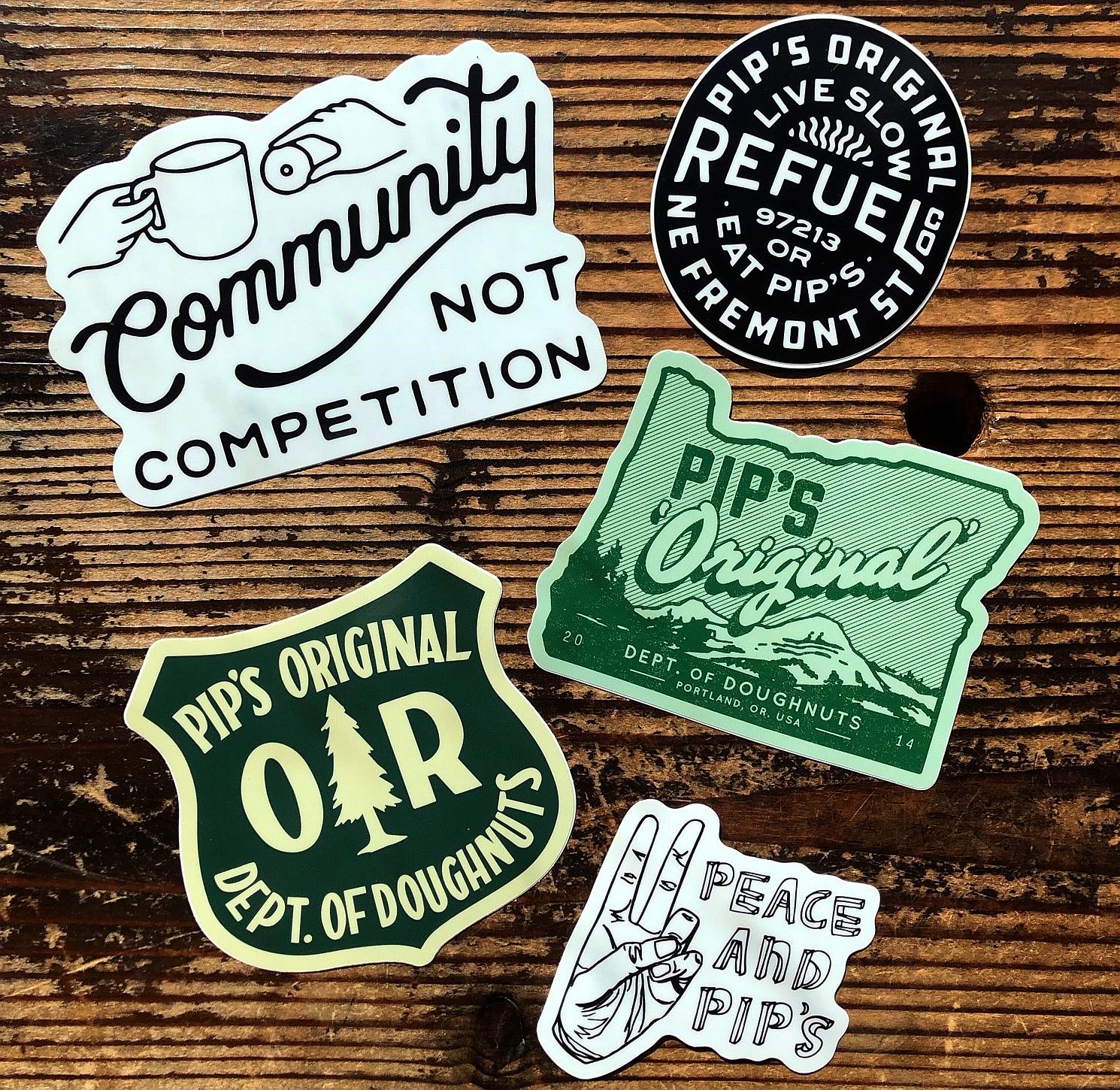 Decals ( Online sales only ) | Pip's Original